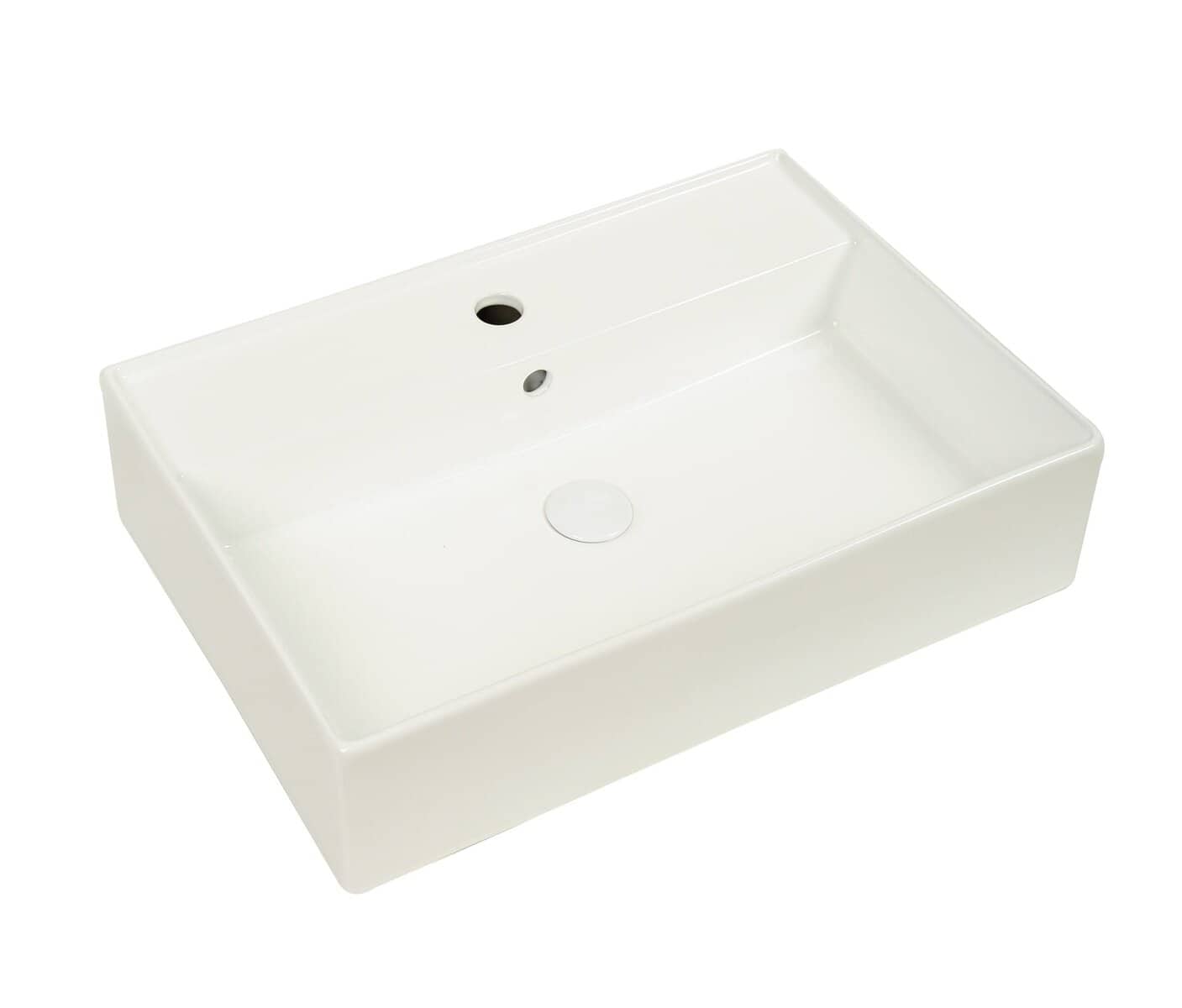 Forma 60 – Wall Hung Ceramic Basin with Overflow | BWO